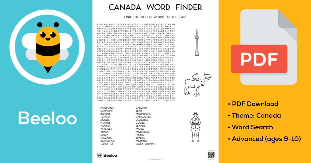 Earth Day Word Hunt • Beeloo Printable Crafts and Activities for Kids