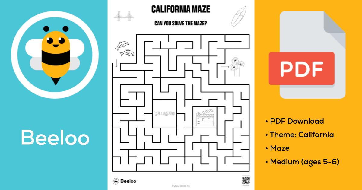 Candle Maze • Beeloo Printable Crafts and Activities for Kids